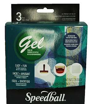 Speedball Gel Printing Tool Kit (3 piece) - Quality Art, Inc. School ...