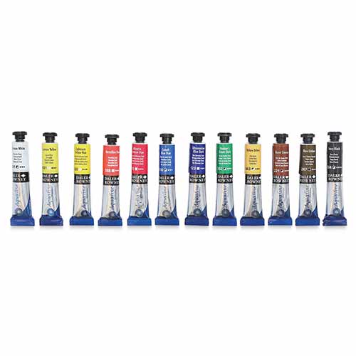 Daler RowneyAquafine Watercolor Introduction Set- 12x8ml - Quality Art ...